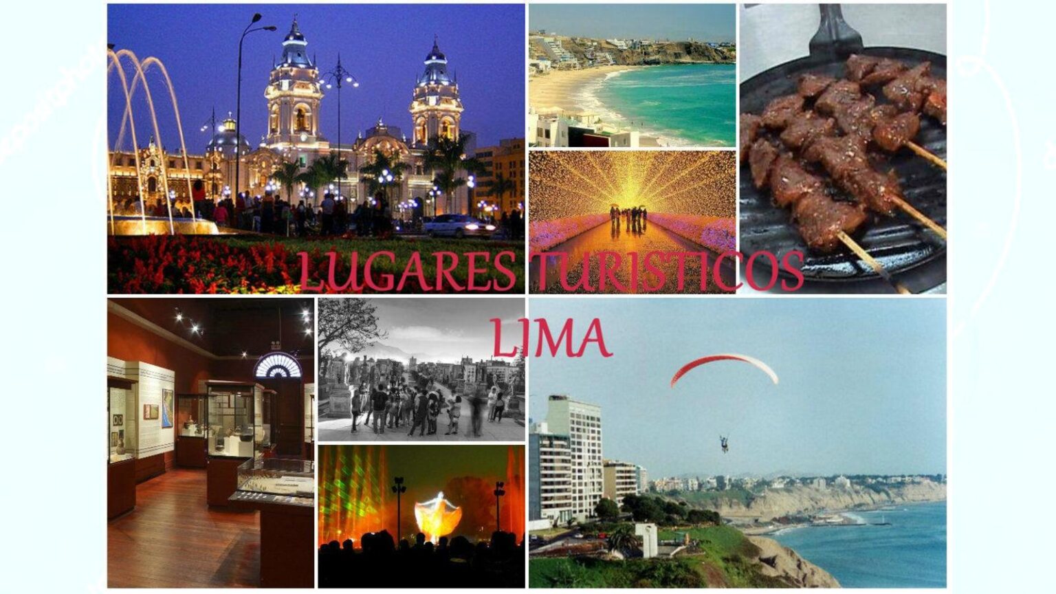 Lima, capital del Perú,y capital de la región del mismo nombre.