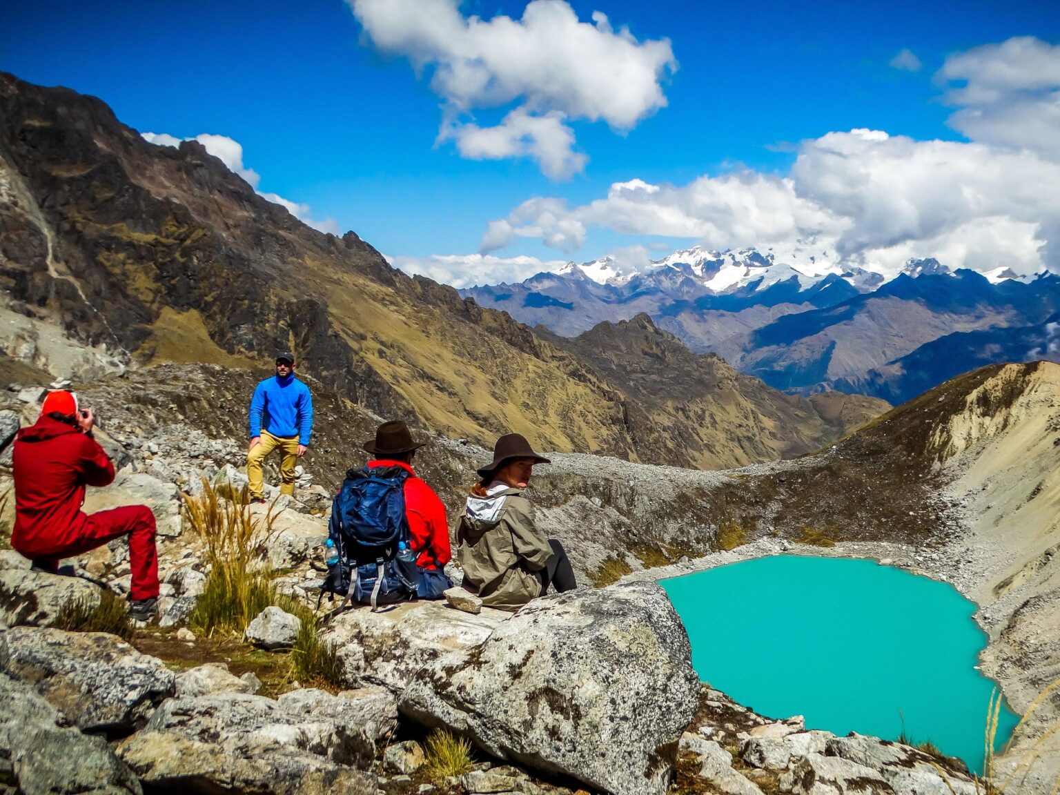 LAGOA HUMANTAY NO PERU, CUSCO, AMERICA DO SUL